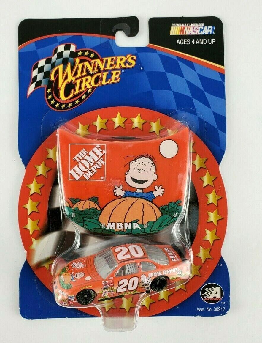 WINNERS CIRCLE PEANUTS CAR THE HOME DEPOT TONY STEWART 20 HOOD SERIES ...