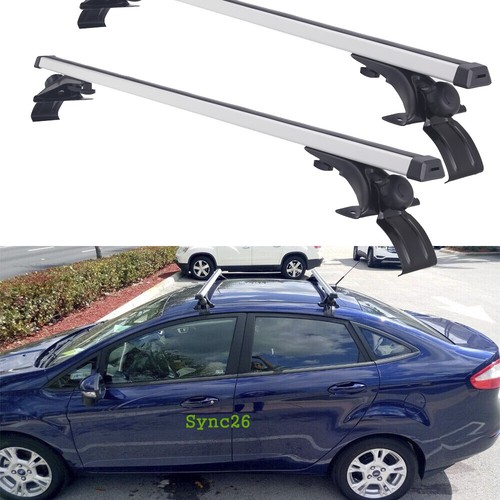 For Ford Fiesta Fusion Focus Aluminum 48" Top Roof Rack Cross Bar Cargo ...