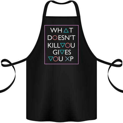 XP Gamer Gaming Arcade Games RPG Cotton Apron 100% Organic | eBay