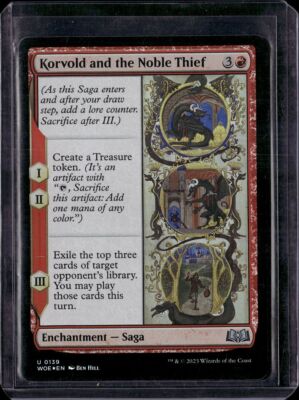 Korvold and the Noble Thief 139 Foil MTG Magic the Gathering | eBay