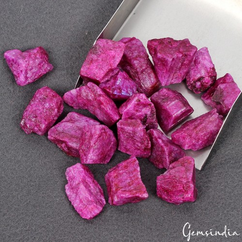 Red Beryl Rough Collection 1000Ct Natural Crystals Mineral Specimen Raw ...