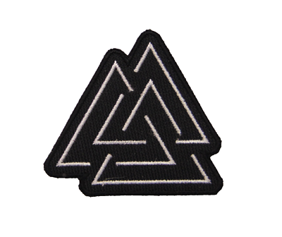 Valknut Symbol Valknut Symbol. Vector Black And White Symbol. Stock