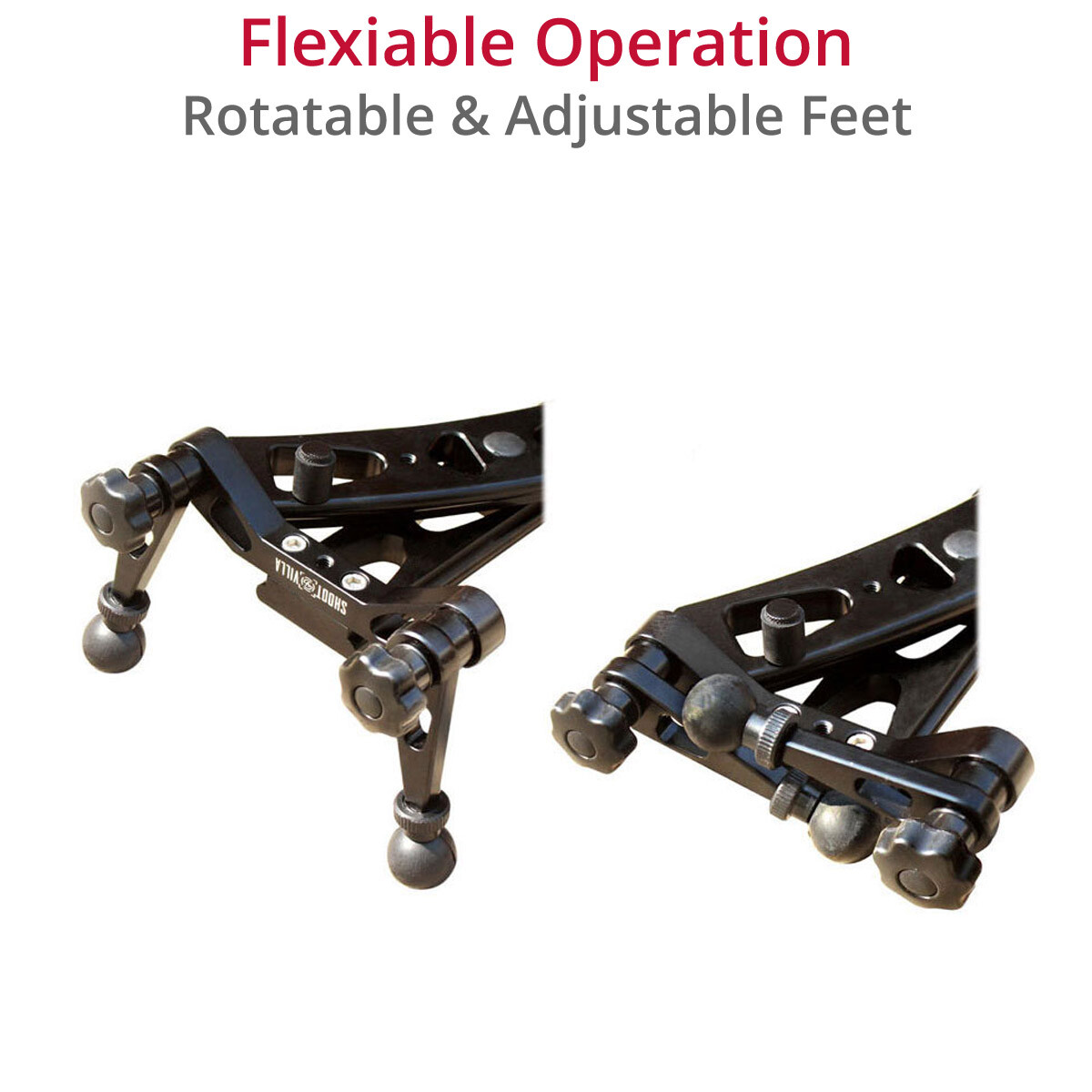 Curve and line Slider 3ft Tripod mount ability for Smooth video ...