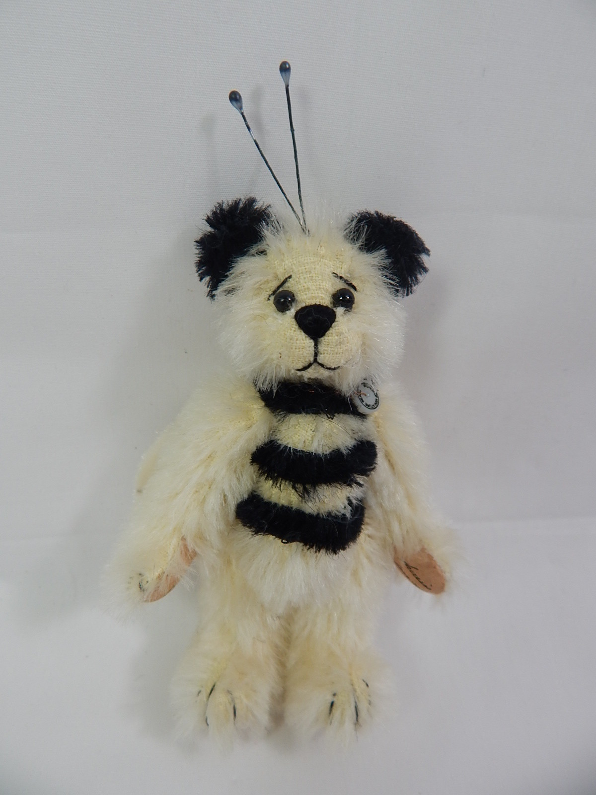 World of Miniature Bears By Theresa Yang 4" Mohair Bear Queen Bee #954 CLOSING 653395371868| eBay