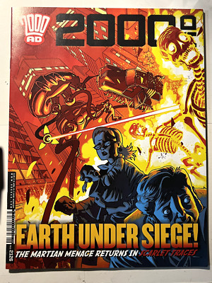 2000AD Earth under siege #2126 Rebellion Developments 2019 | Combined ...