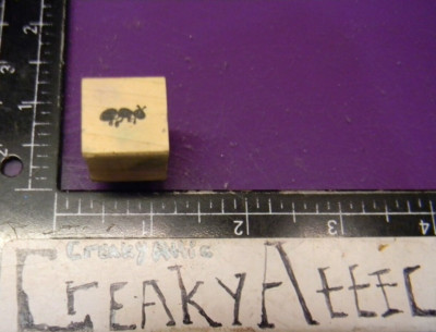 ANT TINY SOLID INSECT RUBBER STAMP COTTAGE STAMPER B11 CREAKYATTIC | eBay
