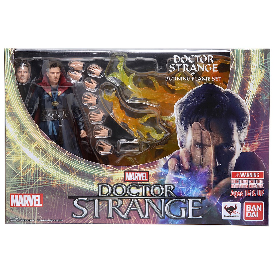 Bandai S.H.Figuarts Doctor Strange And Burning Flame Set Figure | eBay