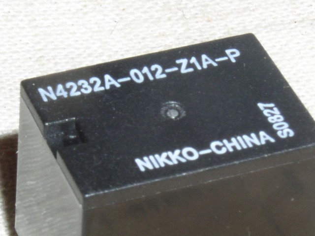 1 Nikko N4232a-012-z1a P SPDT 12v Coil 20 Amp DC Contacts PCB ...