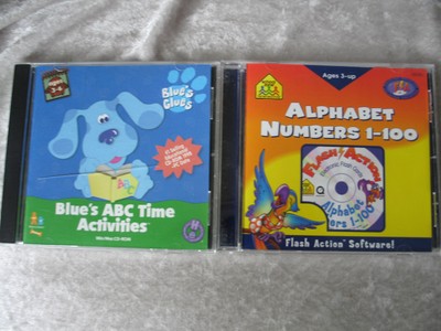 Blue's ABC Time Activities & School Zone Interactive Alphabet Numbers1 ...
