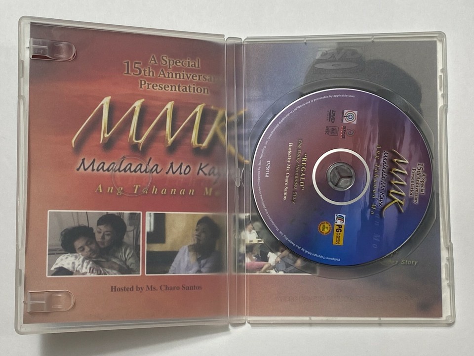 MMK Maalaala Mo Kaya Regalo (DVD, Tagalog, 2006) Ang Tahanan Mo Charo ...