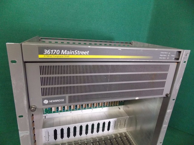 Alcatel Newbridge MainStreet 36170 ATMnet Peripheral Shelf | 90-2190-01 ...