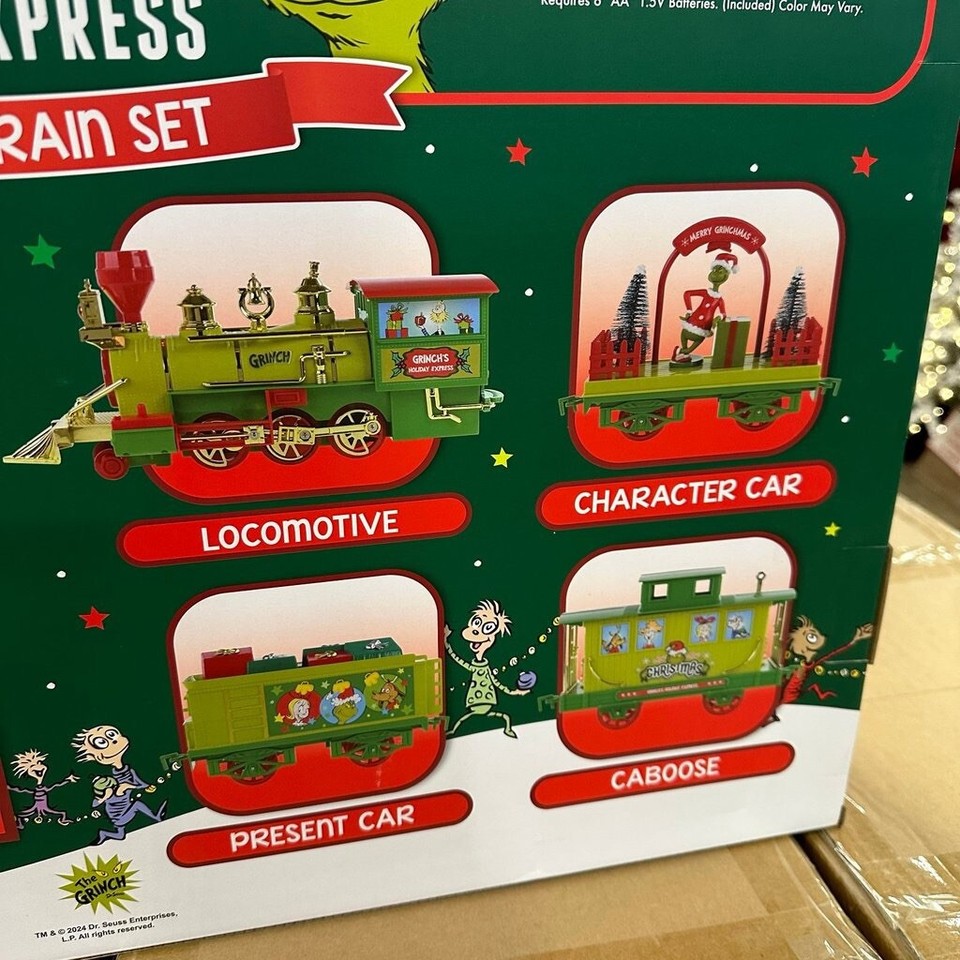 The Grinch Holiday Express Train 36 piece Collectors Edition | eBay