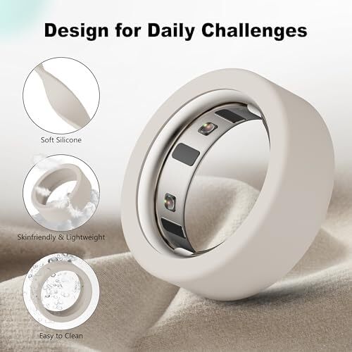 Protector Compatible for Oura Ring 4/Gen 3 Cover, Silicone Anti-Scratch ...