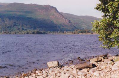Photo 12x8 Loch Rannoch with Kinloch Rannoch and Craig Varr in the ...