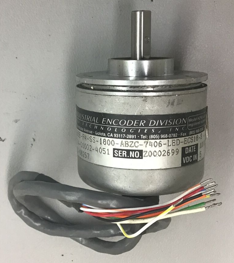 BEI H25E-F4-SS-1800 Industrial Encoder 924-01002-4051 (B256) | eBay