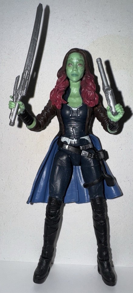 Hasbro Marvel Legends GOTG Vol 2 GAMORA Zoe Saldana 6” Figure Guardians MCU | eBay
