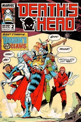 Death's Head #2 FN; Marvel UK | Dragon's Claws - w/Bag+Board | eBay UK