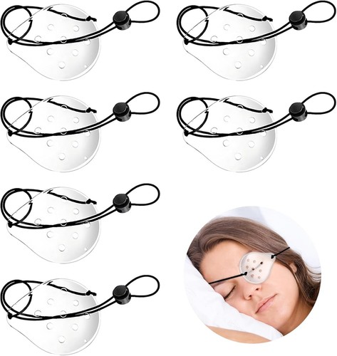 6 Pcs Eye Shield After Cataract Surgery - Transparent, Breathable | eBay UK