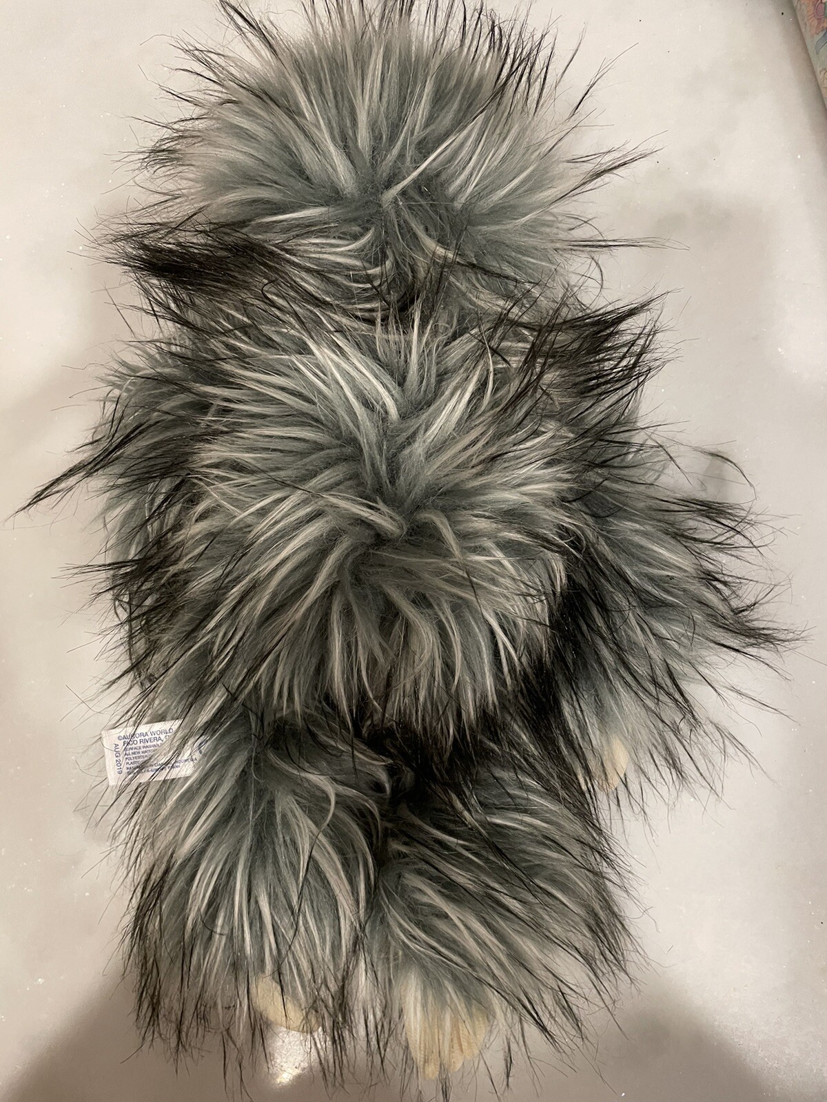 Aurora World Purely Luxe Sloth Plush Fuzzy Fur 14" Stuffed Animal Toy ...