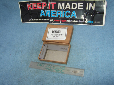 FOWLER VINTAGE 3" MASTER SQUARE MACHINIST TOOLMAKER NOS POLAND DIN 875 ...