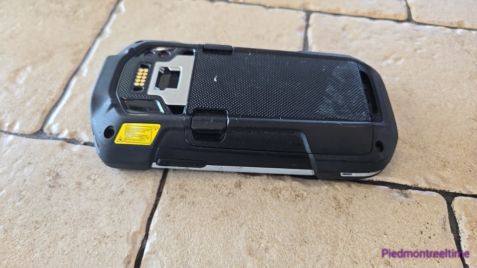 Zebra TC700K Mobile Barcode Terminal Reset to Factory W/ Battery no ...