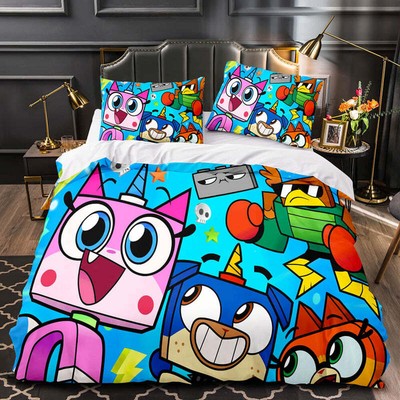 Cartoon Unikitty doona cover Quilt Duvet Cover doona covers for Kids | eBay