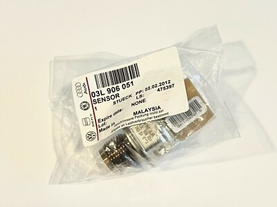 New OEM Audi VW Skoda Seat 1.6 2.0 TDI Fuel Pressure Sensor 03L906051 ...
