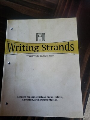 Writing Strands: Intermediate 2 Master Books 9781683440611| eBay