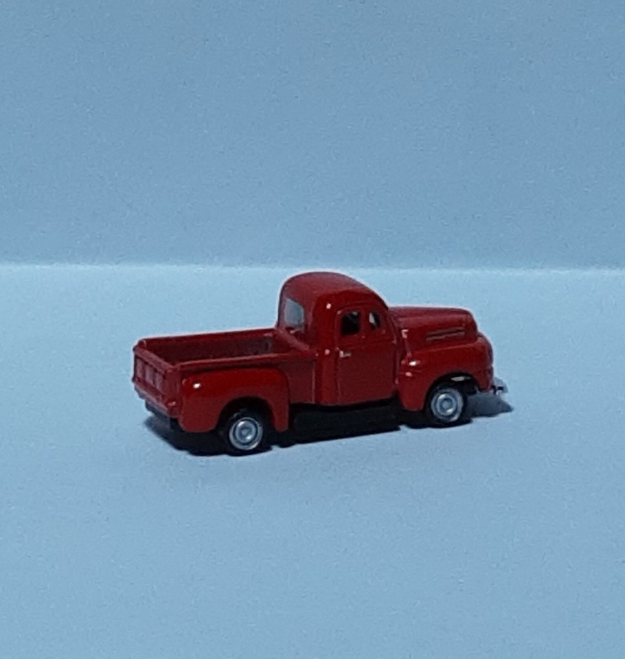 Classic Metal Works 1950 Red Ford Pickup N scale | eBay