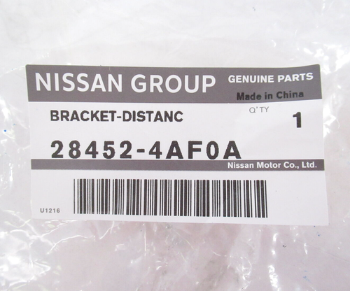 Genuine OEM Nissan 28452-4AF0A Front Radar Mount Bracket 2016-2018 ...