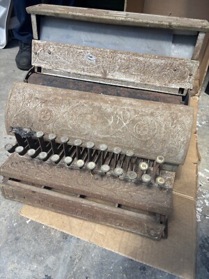 1910 Peninsular "The Merit" Nickel-Plated Embossed Countertop Cash ...