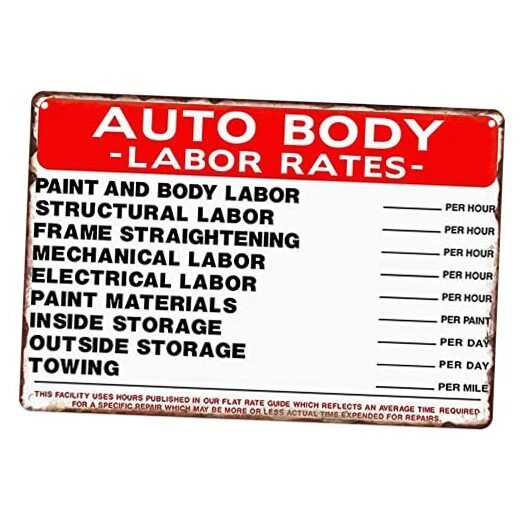 Auto Repair Labor Rates