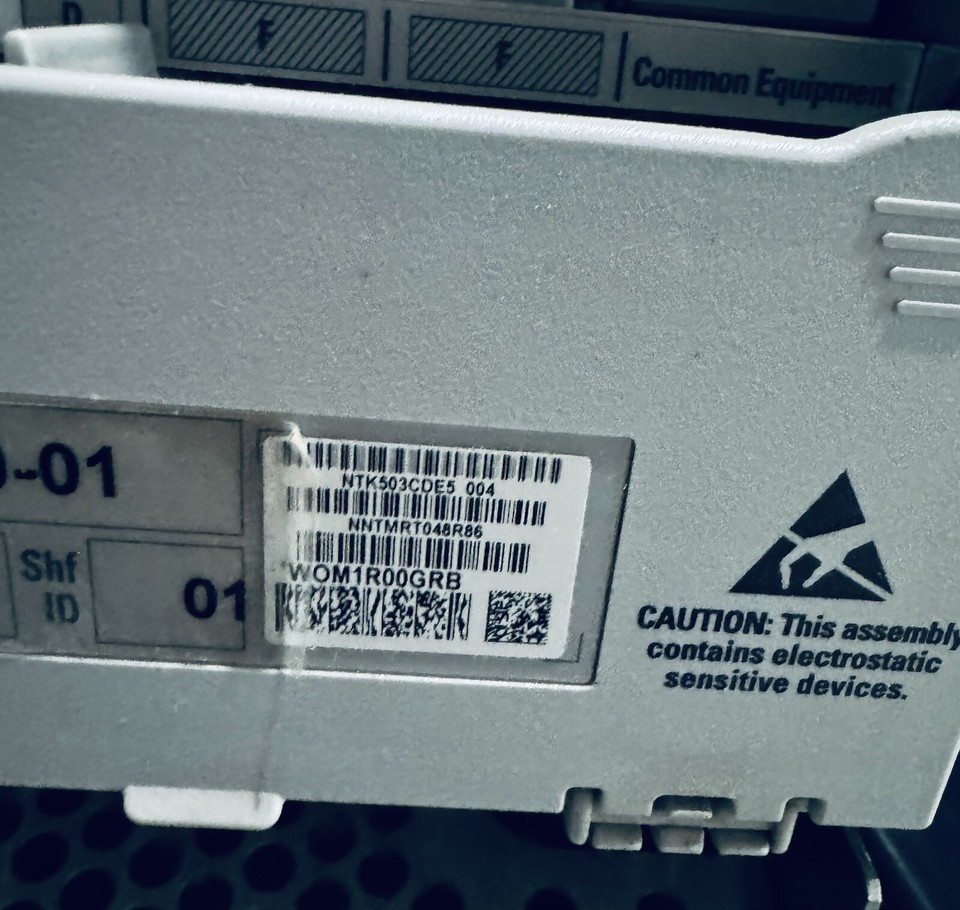 Ciena 6500 17-Slot Chassis OC-192 SP-2 DS3 OC-N - LOADED WITH CARDS | eBay