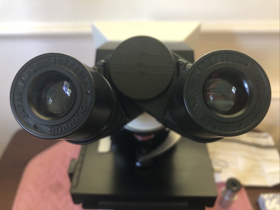 Olympus CH30 PCM PLM Phase Contrast Polarizing 7400 Microscope 4/10 ...