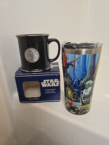 Star Wars Tervis Tumbler - Episode 5 Yoda & Rawcliffe Ceramic Mug w ...