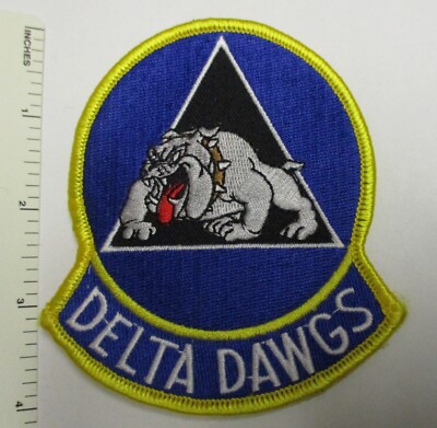 US AIR FORCE 89th FLYING TRAINING SQUADRON FTS DELTA DAWGS FLIGHT PATCH ...