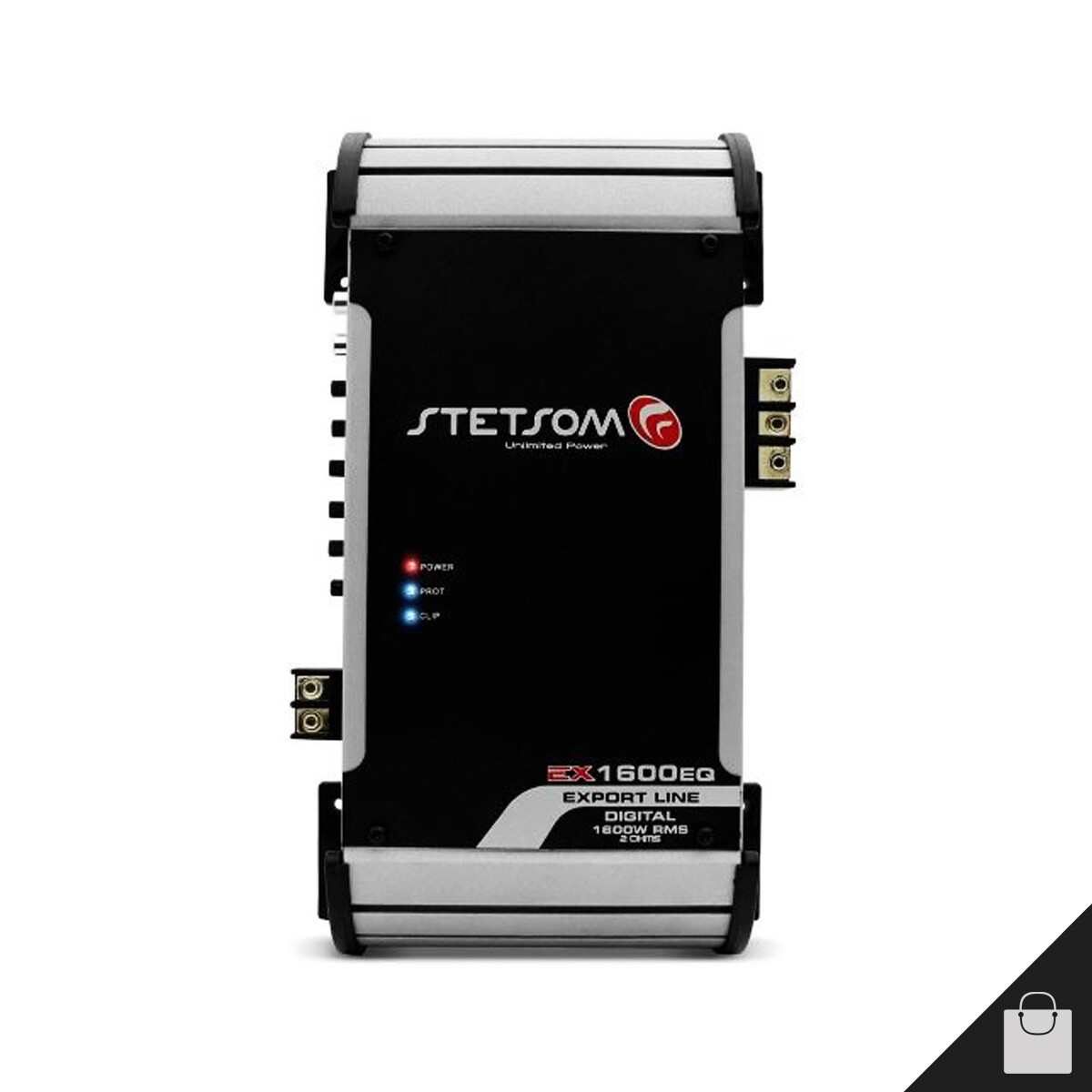 Stetsom EX 1600 EQ 1 Ohm Amplifier 1.6K W Compact Power Car Amp - USA ...