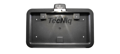 Full Size Black Plastic License Plate Frame With LED Plate Light Truck ...