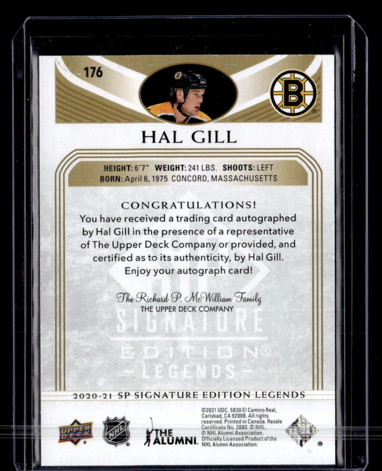 2020 SP Signature Edition Legends #176 Hal Gil Auto Near Mint | eBay