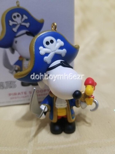 Hallmark 2023 Pirate Snoopy Spotlight On Peanuts Woodstock Christmas ...