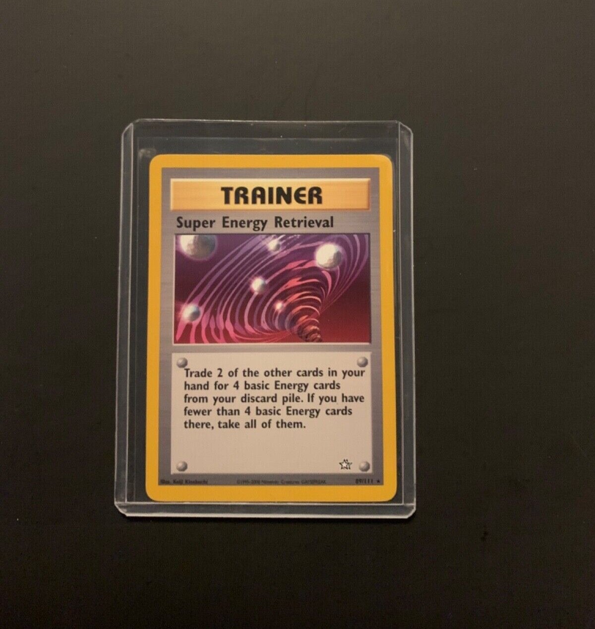 POKEMON TCG - NEO GENESIS - SUPER ENERGY RETRIEVAL - 89/111 | eBay