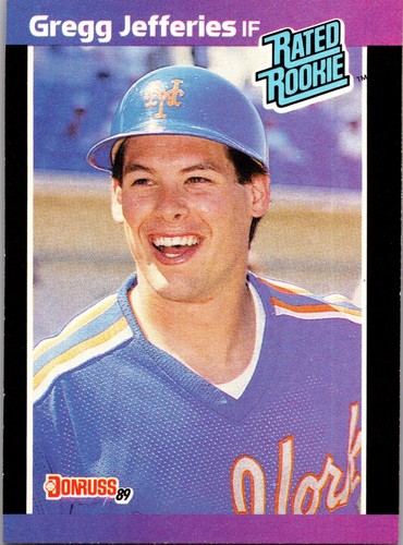 1989 Donruss - Rated Rookie Gregg Jefferies #35 | eBay