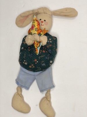 Vintage handmade cloth Rabbit Bunny | eBay