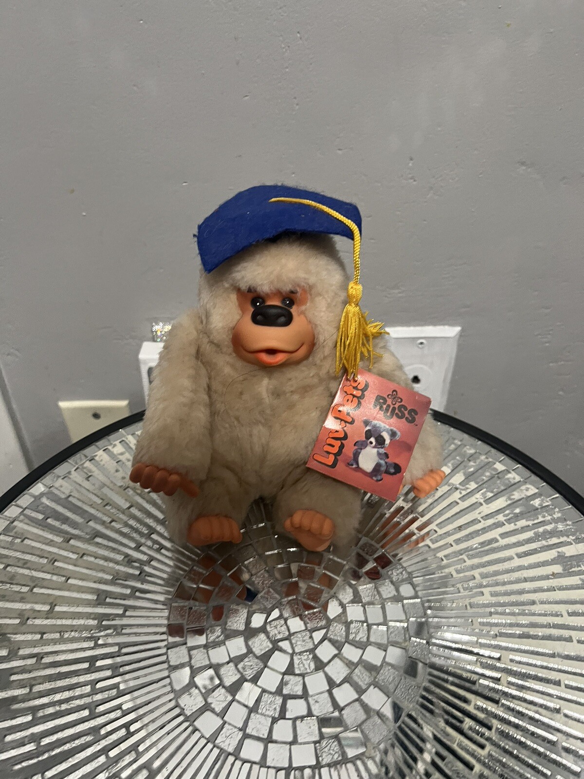 Vintage Russ GONGA Monkey Ape 1979 Luv Pets Thumb Sucking With Tags. | eBay