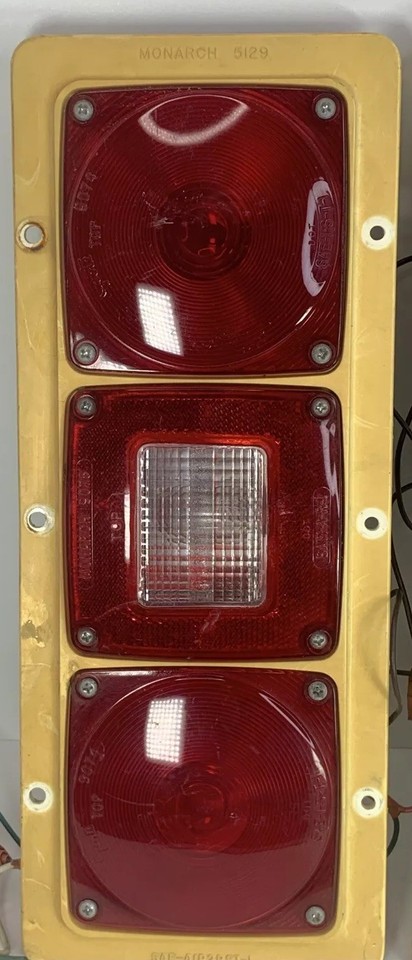 Vintage Rare Monarch 5129 Tail Light Set Camper RV See Photos For ...
