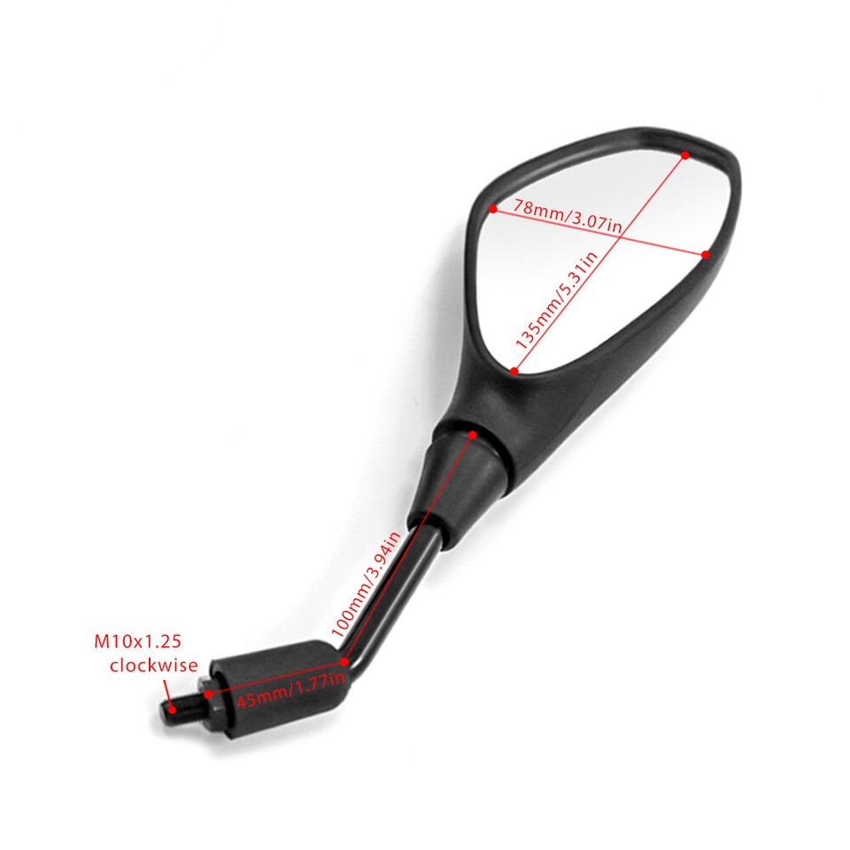 Adjustable Rear view Mirror For SUZUKI SV1000 BANDIT GSF 1250S 650 GSXS ...