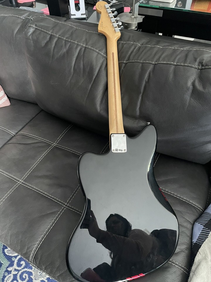 Fender FSR Blacktop Jazzmaster Stripe Special Edition Guitar | eBay