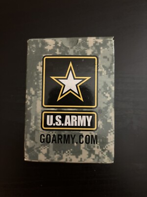 U.S. Army Playing Cards. Full Deck Of Cards For Poker, Blackjack, and ...