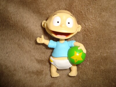 Rugrats Tommy Pickles holding ball Figure Plastic 2.5" tall 2017 Just ...
