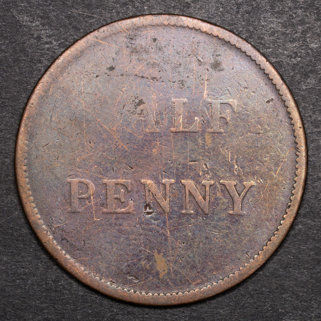Canada, 1/2 Penny 1841, Duncan Penny, Copper coin | eBay